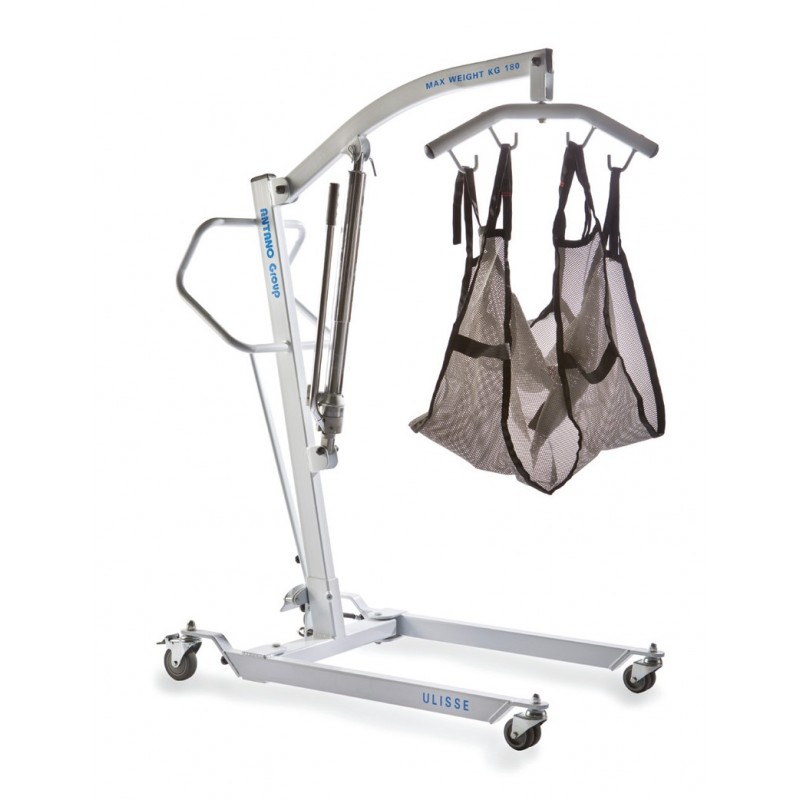 Hydraulische Patientenlifter mit verstellbarer Basis